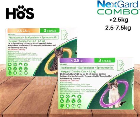 Nexgard Combo Spot On Solution For Cat And Kitten Lazada Ph