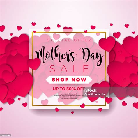 핑크 바탕에 난로와 해피 어머니의 날 인사말 카드 배너 전단지 초대장 브로셔 포스터에 대 한 인쇄 상의 디자인 벡터 축 하 일러스트 템플릿 결혼식에 대한 스톡 벡터 아트 및