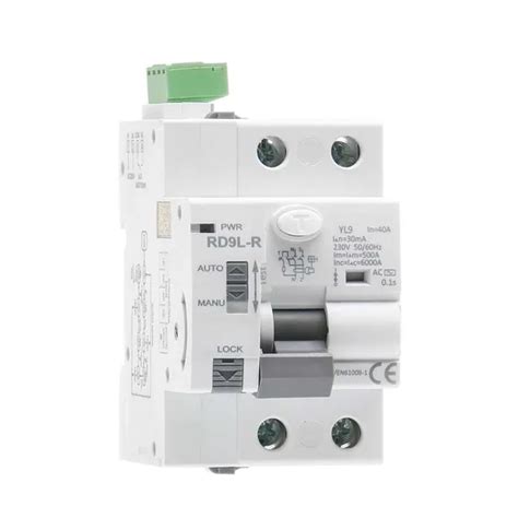 Self Reclosing Differential Switch 2 Pole 4 Pole 25a 40a 63a 2p 4p Type Ac Type A Type B Auto
