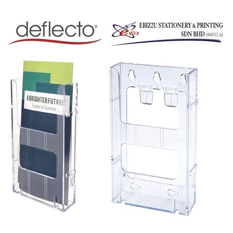 Deflecto Interlocking Display System 771901rt 1 Layer Acrylic