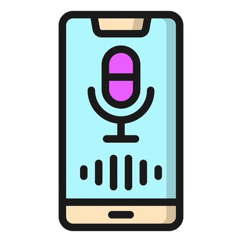 Premium Vector Voice Assistant Vector Icon Design Illustration