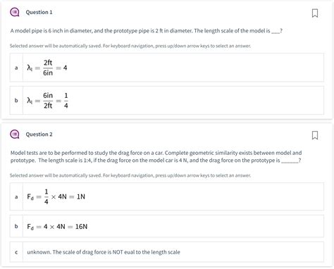 Solved A Model Pipe Is 6 Inch In Diameter And The Prototype
