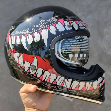 Jual Helm Retro Jp Signature Sg06 Ori Helm Cakil Jp Signature Helm