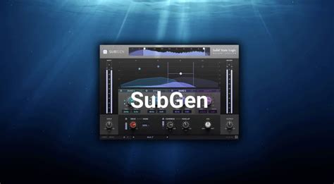 The Ssl Subgen Plug In Allows Precise Low End Management