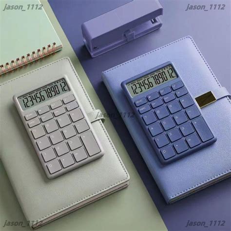 順意精品伊達時新款巧克力計算器時尚簡約文創可愛便捷學生辦公商務會計用 計算機 靜音鍵盤 蝦皮購物