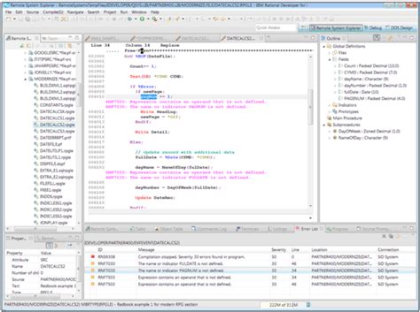 The First Windows Ibm Ide Rational Developer For Ibm I Rdi Nick