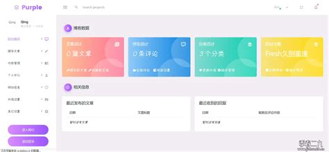 Typecho三个超好看的后台美化模板 季春二九 的blog