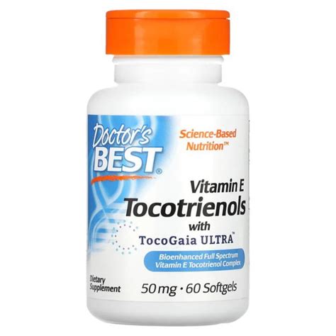 Doctors Best Tocotrienols 50mg Softgels 60 Landys Chemist