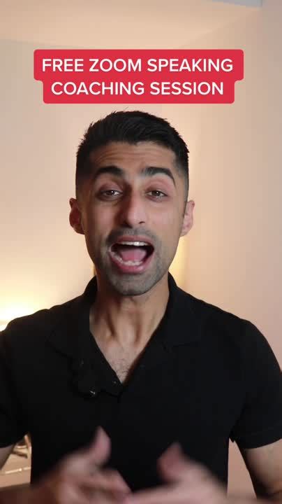Im Hosting A Zoom Speaking Coaching Session Its Free Heres How It