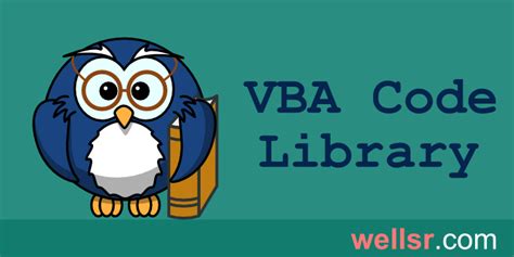 The Vba Code Library Is Where Youll Find All My Free Stand Alone Vba