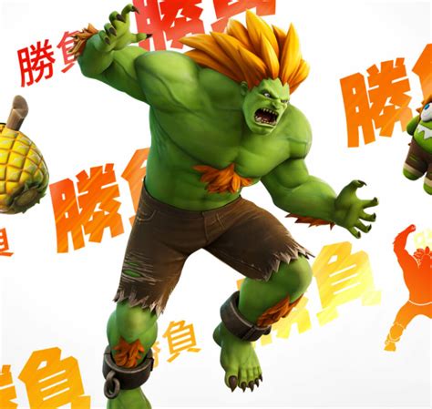 580x550 Resolution Blanka Fortnite Street Fighter 580x550 Resolution