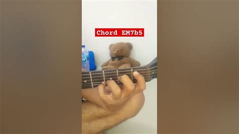 Chord Em7b5guitar Youtube
