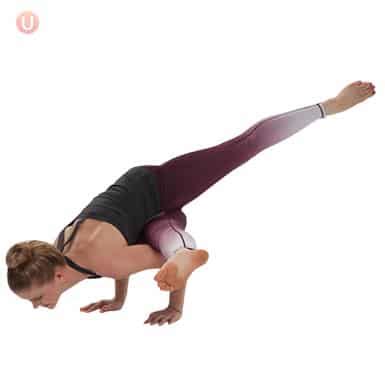 Extended Side Crow Legs
