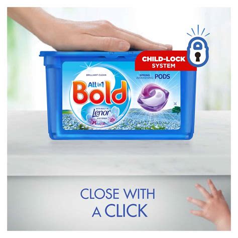 Bold All In 1 Pods Washing Liquid Capsules Spring Awakening 26 Washes