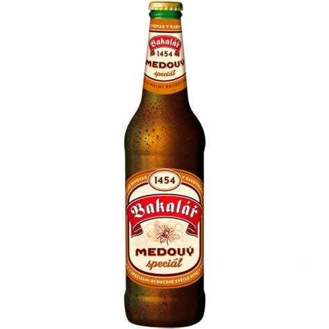 Купить Пиво Bakalar Medovy Special, Бакалар Медовое Специальное 5.8%, 0 ...