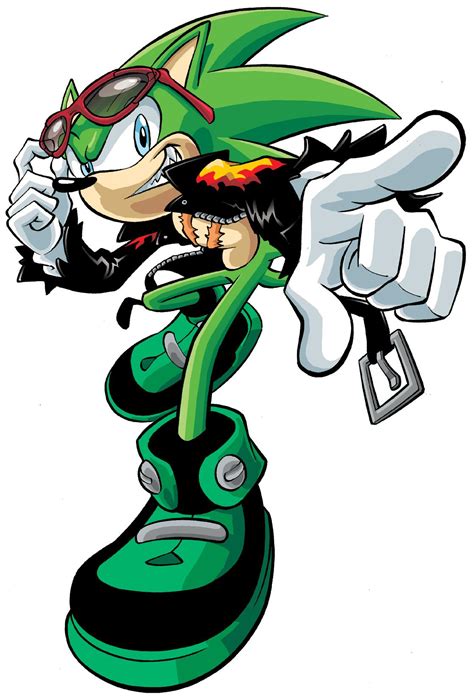 Scourge The Hedgehog And Amy Rose