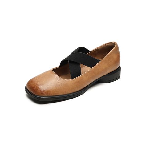 Vintage Cross Strap Slip Ons For Women Babakud