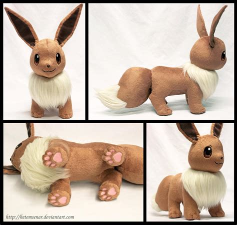 Eevee Plushie By Hetemsenar On Deviantart