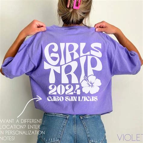 3 Girls Trip Tshirt Etsy