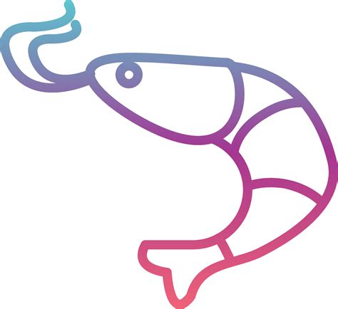 Prawn Vector Icon 17271983 Vector Art At Vecteezy