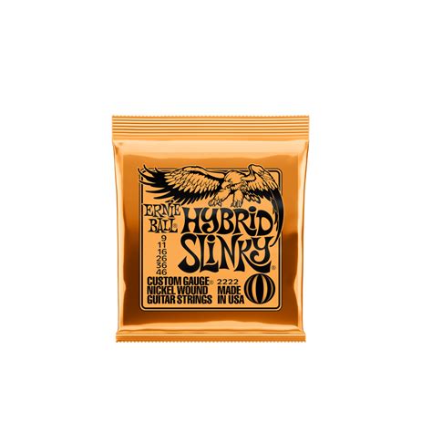Ernie Ball Hybrid Slinky 2222 Electric Guitar Strings 9-46 | Guitar Hunter