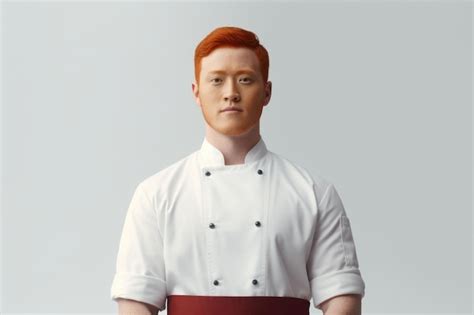 Premium Photo A Man In A Chefs Uniform Posing For A Picture Suitable