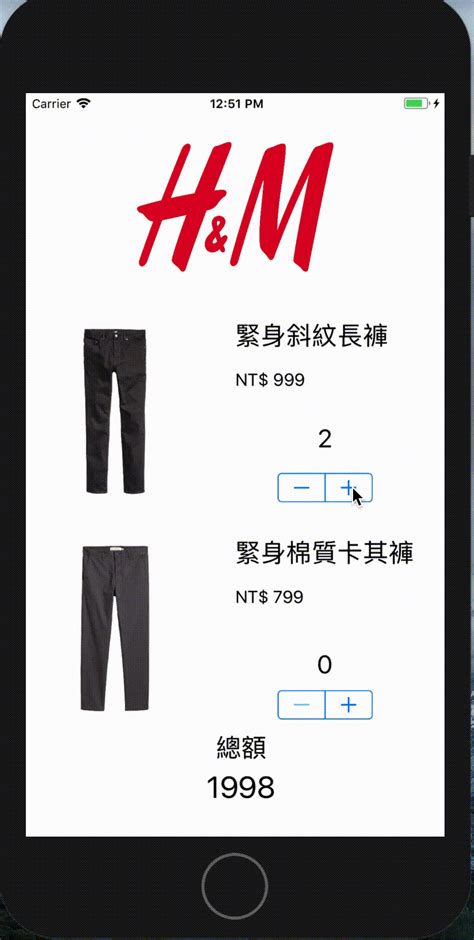 瘋狂購物app Handm By 小毛 彼得潘的 Swift Ios Flutter App 開發教室 Medium
