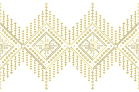 원활한 골드 라인과 황금 패턴 아름 다운 형상입니다 직물 타일용 패턴 프리미엄 벡터