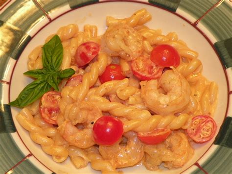 Shrimp And Pasta In Tomato Cream Sauce Tasty Kitchen A Happy Recipe