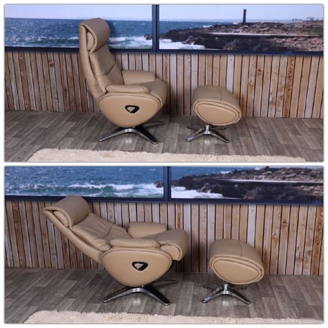 Relaxsessel Mit Hocker HWC K98 Fernsehsessel Sessel Liegefunktion