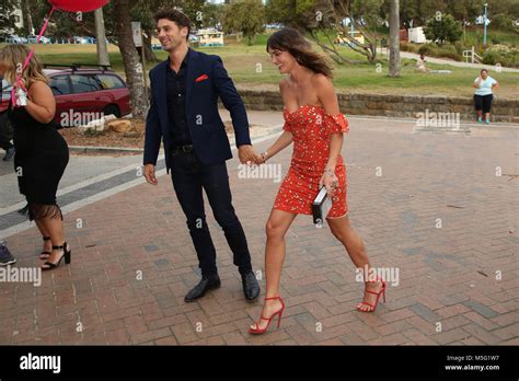 Sydney Australia 22nd February 2018 Matty J And Laura Byrne The