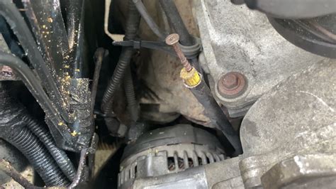 How To Remove A Broken Engine Oil Dipstick Dodge Charger And Chrysler Pretty Much Any Car