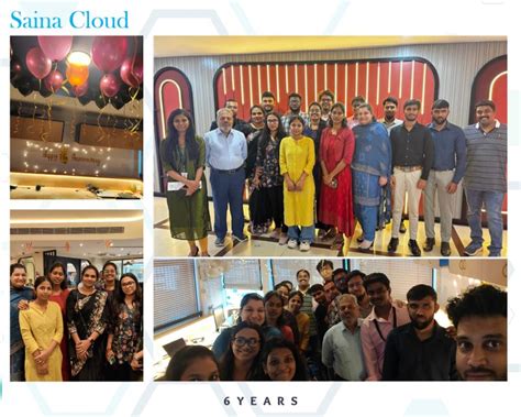 Sainacloud 6yearsstrong Microsoftpartner Teamsuccess Gratitudeandgrowth Reflections