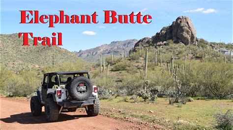 Elephant Butte Trail Queen Valley Az Youtube
