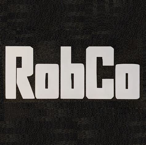 Fallout Robco Logo Vinyl Decal Etsy Uk