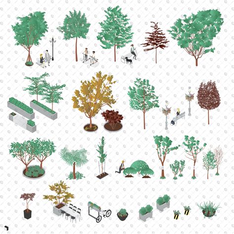 Axonometric Urban Bundle Toffu Co