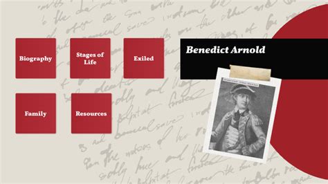 benedict arnold by payton schulz on prezi
