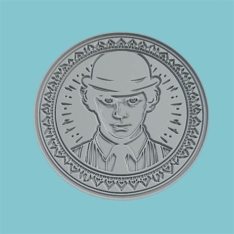 3d File A Clockwork Orange Movie Medallion A Clockwork Orange 3d Model