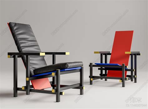 Cassina现代休闲椅3d模型下载【id1140507544】知末3d模型网