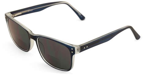 Large Men Premium Rectangular Bifocal Reading Glasses Optical Frame
