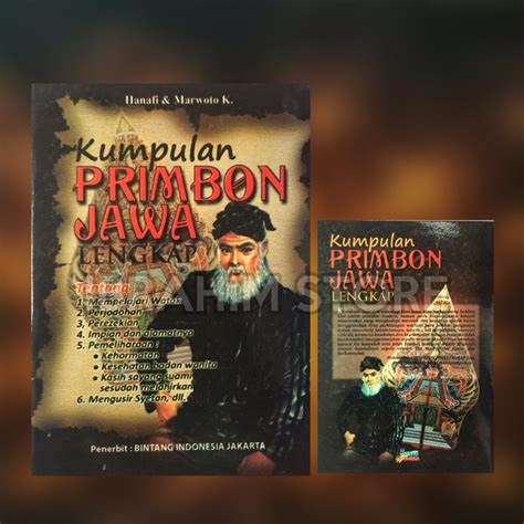 Jual Buku Primbon Jawa Shopee Indonesia