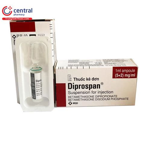 Thuốc Diprospan 1ml Tác Dụng Cách Dùng Và Lưu ý Sử Dụng