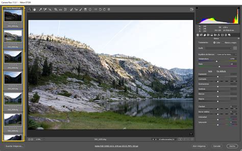 Creación De Panoramas De Adobe Camera Raw