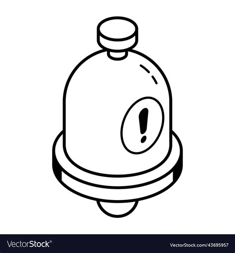 a warning alert isometric icon download royalty free vector