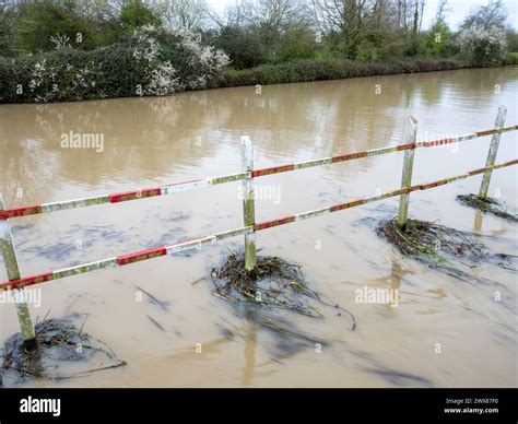 March 2024 Canal Overflow Into The River Severn S Ships Graveyard