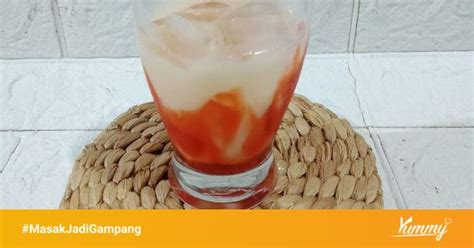 Resep Strawberry Probiotik Sederhana Rumahan Di Yummy App