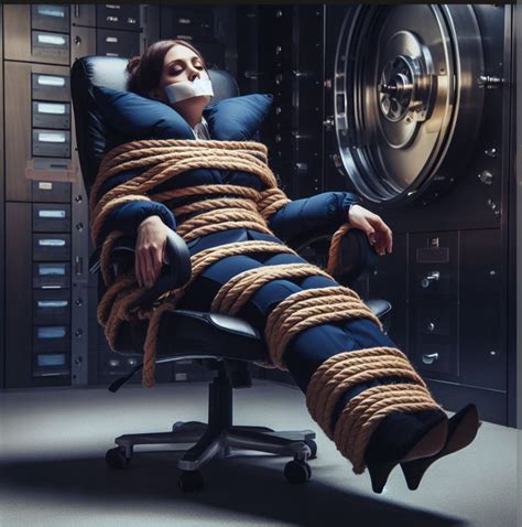 Shes Been Tied Up In The Vault Since Last Night By Gingerysoul On