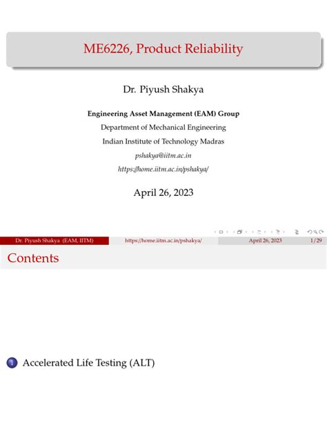 Accelerated Life Testing Pdf Electrical Engineering Electricity