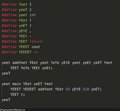 I See Your Yeet And Raise You A Yeet