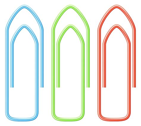Clips de papel de colores juego de papelería de oficina metálico